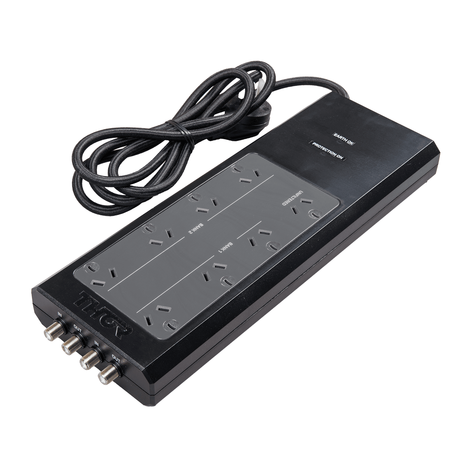Thor P8 Prodigy – 8 Way Surge Protector with Elite Filtration – Todds Hi Fi