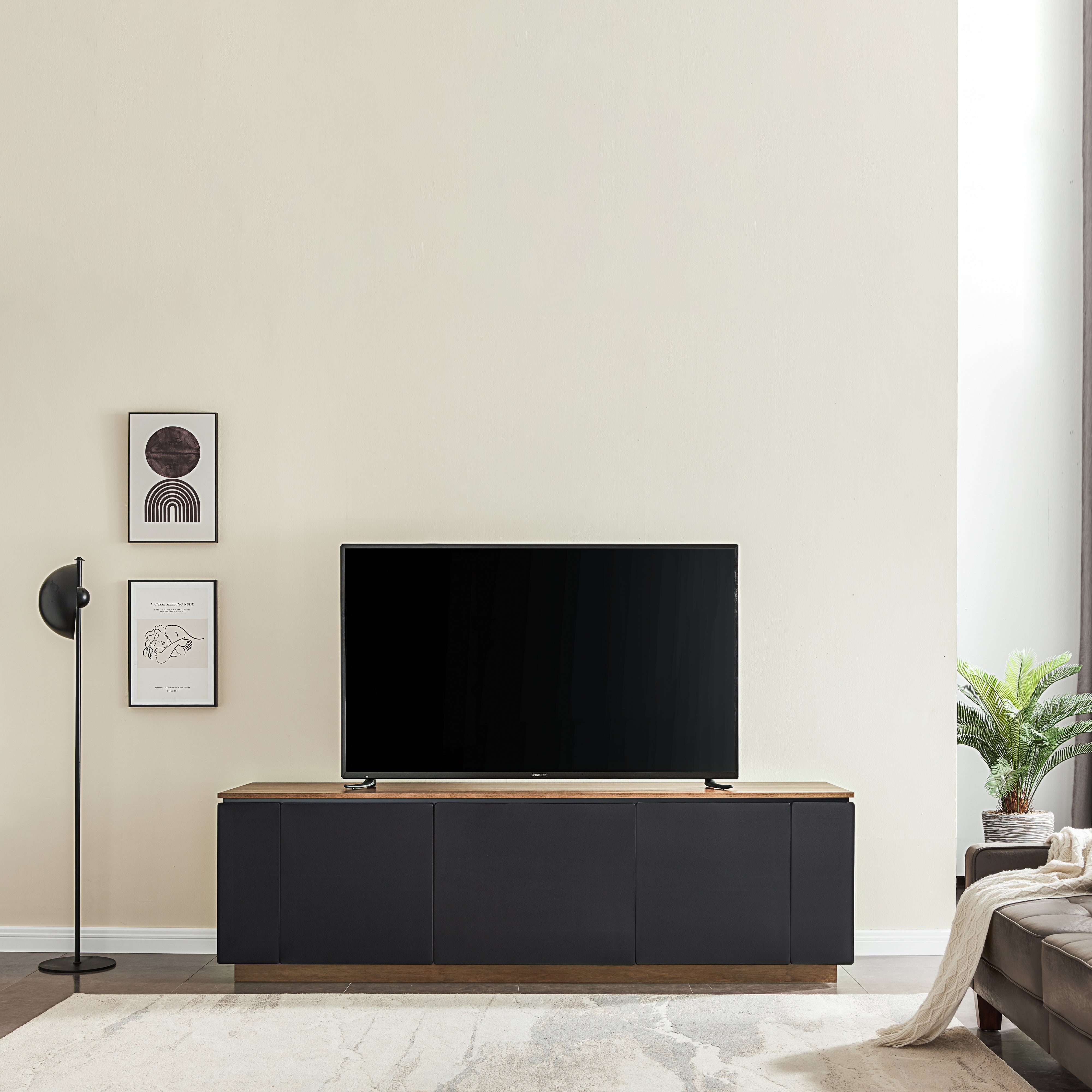 Tauris Hollywood 2250DO Entertainment Unit - Dark Oak – Todds Hi Fi